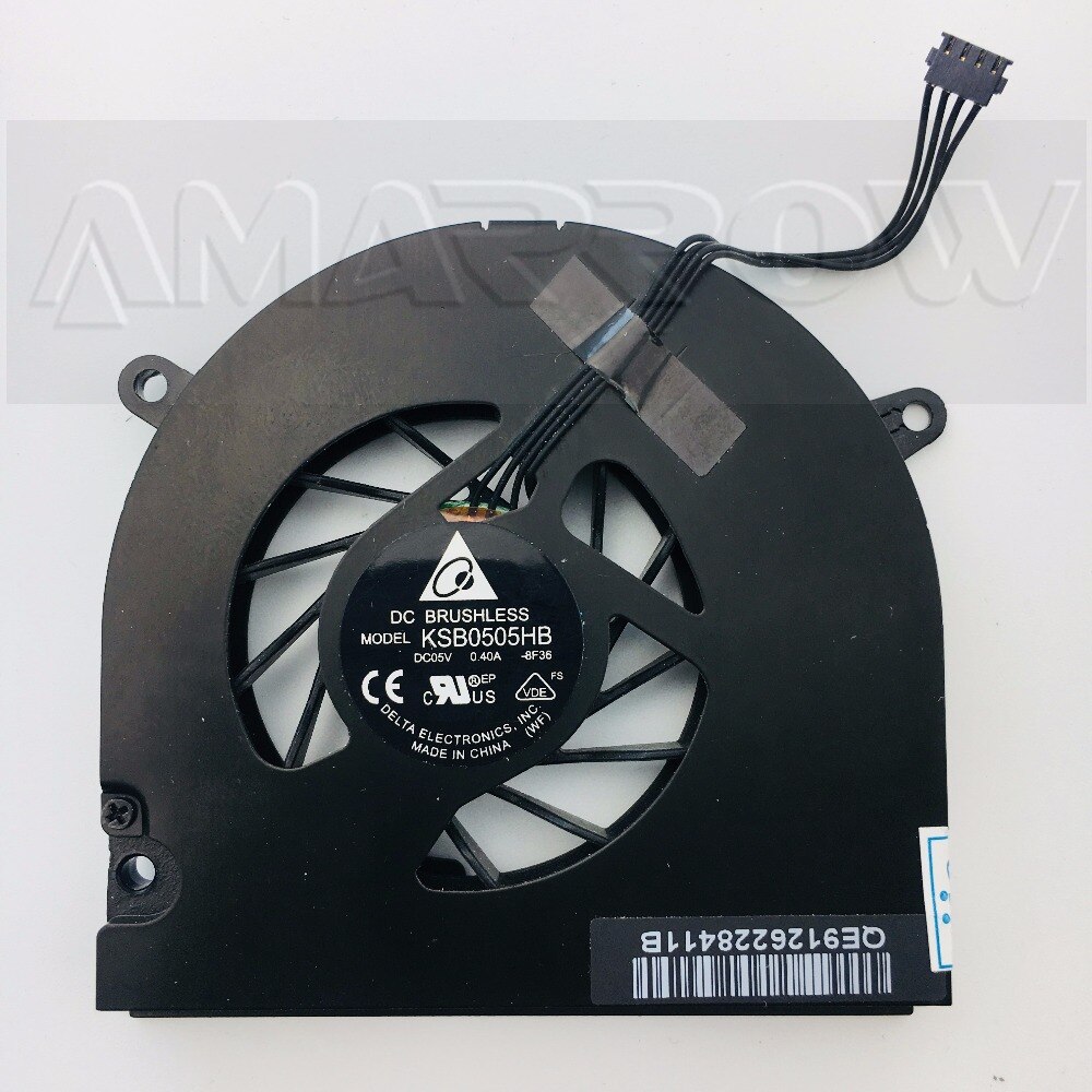 CPU fan for Apple ZB0506AUV1-6A A1278 MacBook Pro 13.3 “Unibody Fans ...