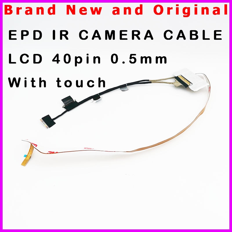 LCD Cable Dell Latitude 7400 E7400 FHD EPD IR CAMERA DC02C00JS00 0F7NX3 ...