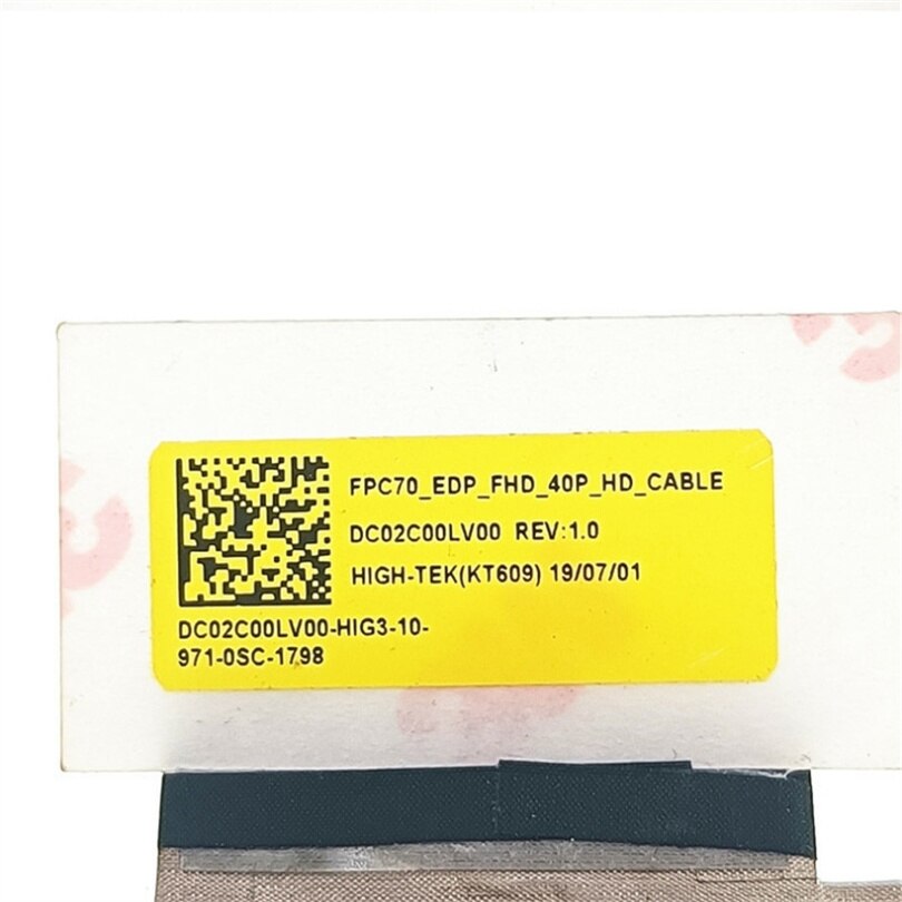 LCD DEP FHD Cable For HP Pavilion 5 Plus 17-CD 17T-CD TPN-C142 FPC70 ...